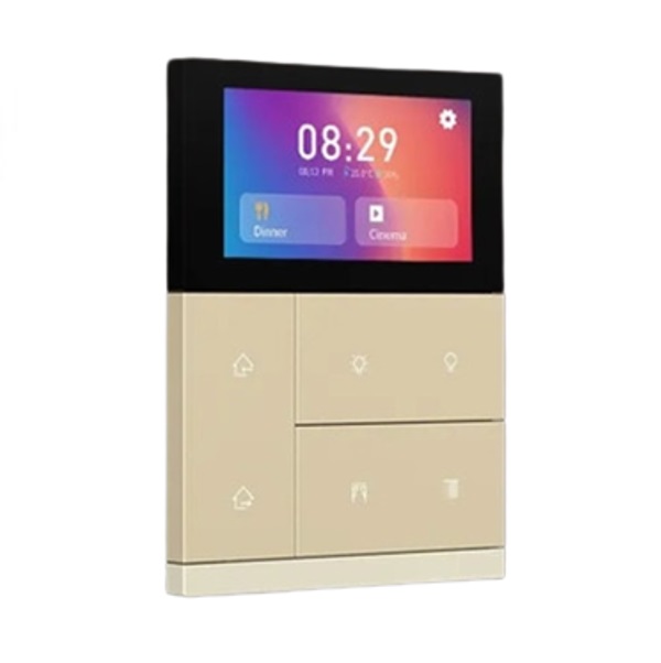 Galina Pro Smart Touch Push Button Gold – Aj Smart Integrration