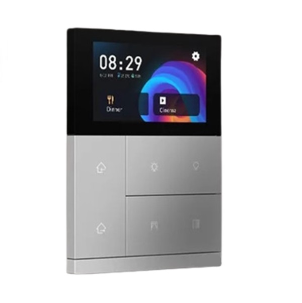 Galina Pro Smart Touch Push Button Silver – Aj Smart Integrration